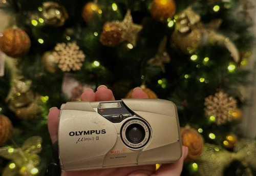 Olympus mju ii пленочный фотоаппарат