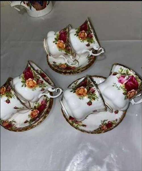 Royal albert чайные пары