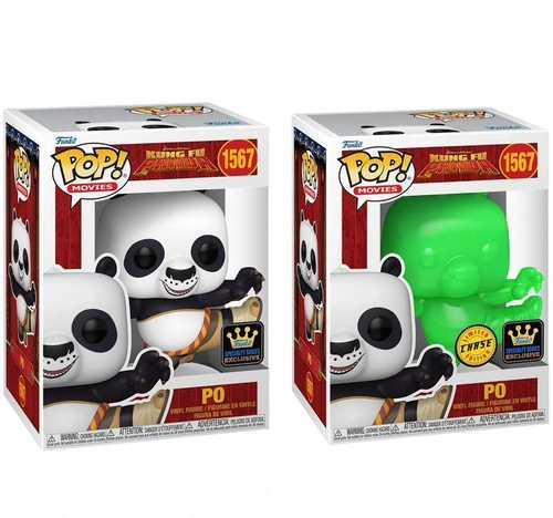 Funko Pop Po 1567 Kung Fu Panda chase