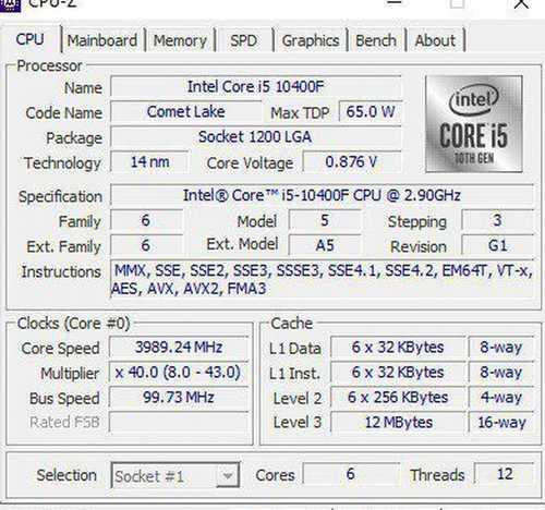 I5 10400f   Gigabyte H410m h v3  башня deepcool