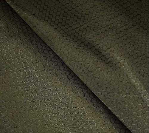 Ткань Oxford 300D PU Рип-Стоп соты, цвет Хаки