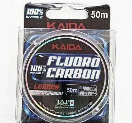 Леска Kaida fchd fluoro carbon 14 прозрачная 50м