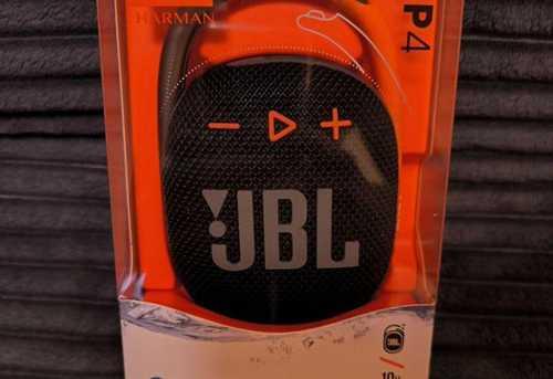 Колонка JBL Clip 4, 5 Вт, чёрный, оранжевый