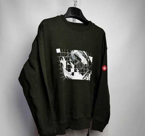 Свитшот Cav Empt темно-зеленый