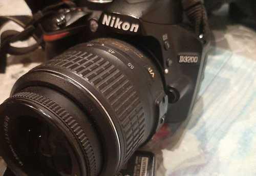 Nikon d3200 kit 18 55mm VR