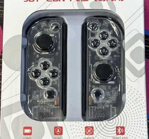 Joy-Con Nintendo switch в прозрачном корпусе