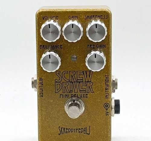 Овердрайв Screddy Pedals Screwdriver Mini Deluxe