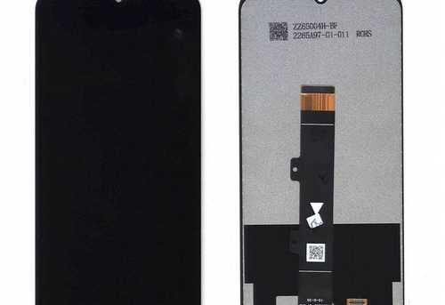 Дисплей для Motorola G30 черный