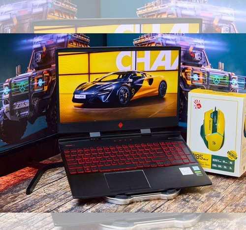 Топовый зверь HP игровой ноутбук i5 / GTX 1650