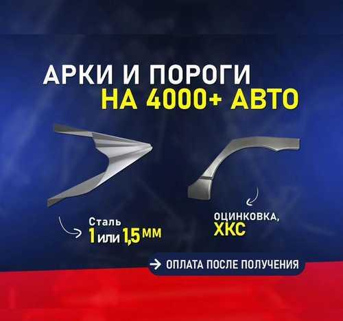 Правая кузовная арка Тойота Королла Доставка по РФ. Все авто