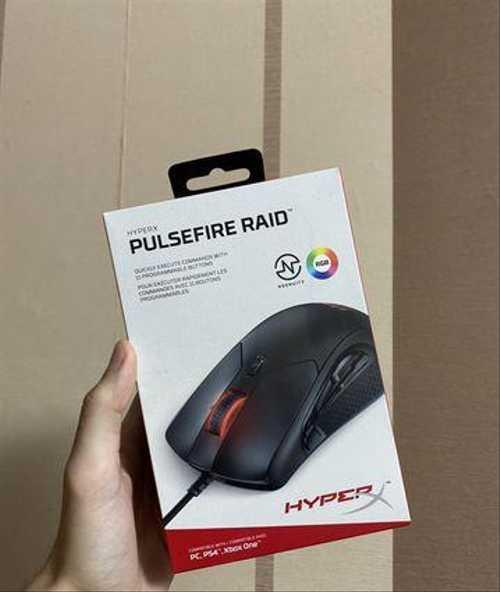 Новая игровая мышь HyperX Pulsefire Raid