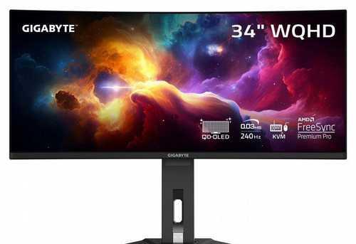 Монитор Gigabyte MO34WQC2 Qd-Oled 3440x1440 240hz