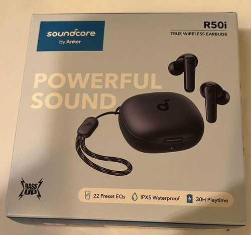 Наушники беспроводные TWS Anker Soundcore R50i