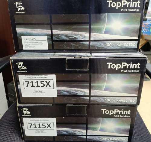 Картридж TopPrint аналог HP 7115x