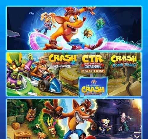 Игра Crash Bandicoot - Crashiversary PS4 PS5