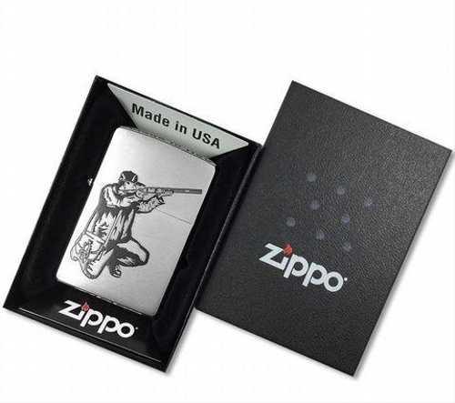 Зажигалка Zippo Охотник, оригинал новая