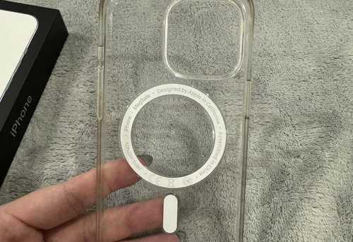 Чехол для iPhone 13 pro MagSafe clear case-zee