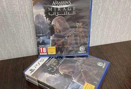 Assassin's Creed Mirage PS5. Новый диск. Рус. язык