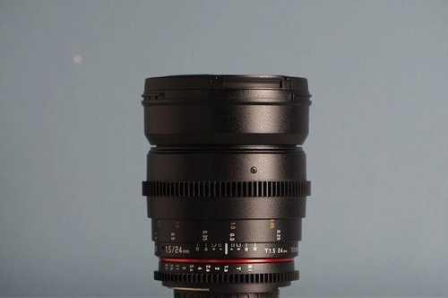 Samyang 24mm T1.5 ED AS UMC vdslr Nikon F