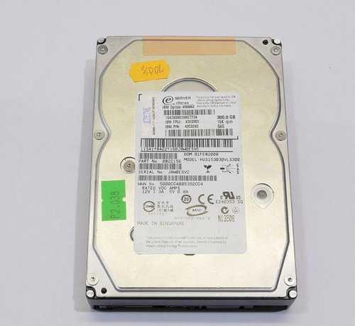 Накопитель HDD SAS 3.5" 300GB 15K Hitachi HUS15303