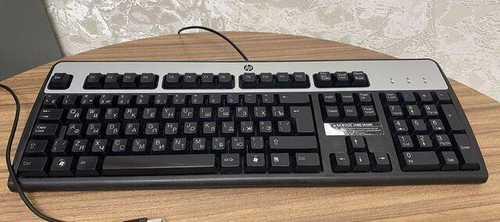 Клавиатура HP KB-0316 б/у рабочая чёрная