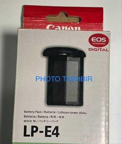 Аккумулятор Canon LP-E4(LC-E4) для Canon EOS