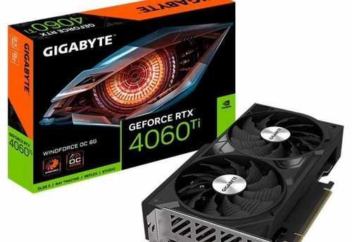 Видеокарта Gigabyte RTX4060Ti windforce OC 8GB, gd