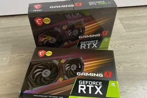 Видеокарта MSI GeForce RTX 3060 Ti gaming X