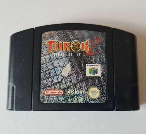 Картридж Nintendo 64 Turok 2: Seeds of Evil