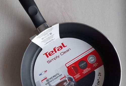 Новая сковорода Tefal 24 см