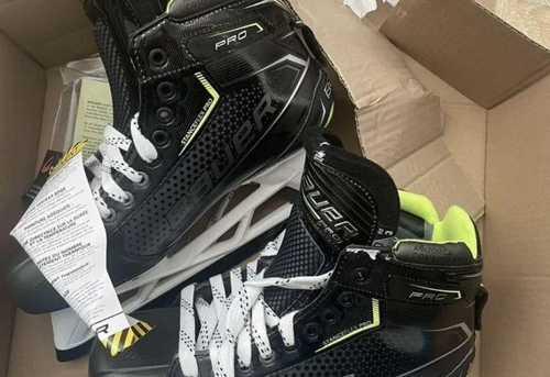 Хоккейные вратарские коньки bauer
