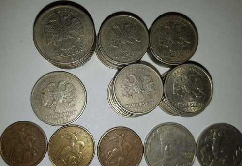 Монеты России 42шт