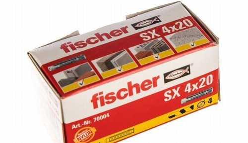 Дюбель распорный fischer SX 4х20 мм