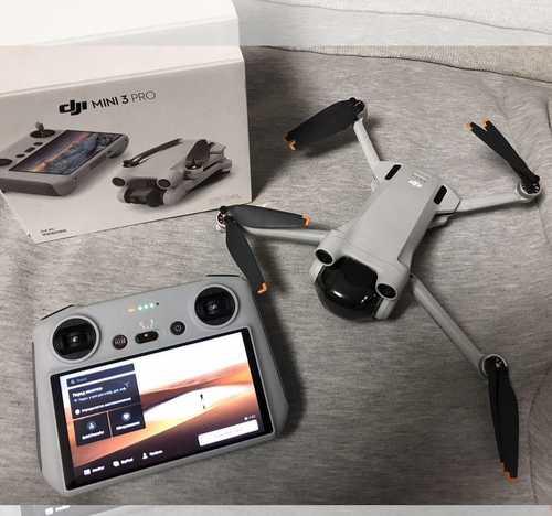 Квадрокоптер dji mini 3 pro 48 mp,пульт с экраном