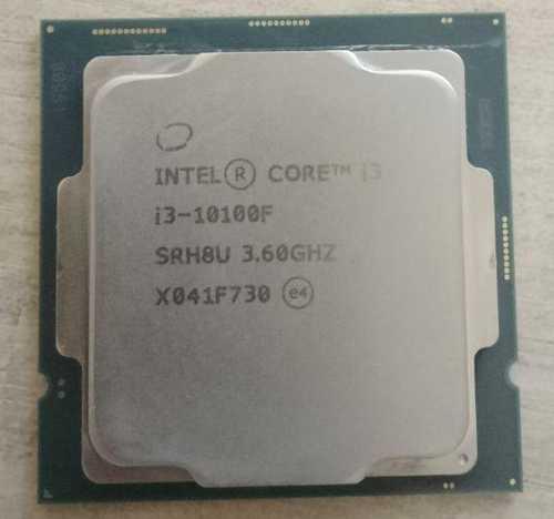 Процессор intel core i3 10100f