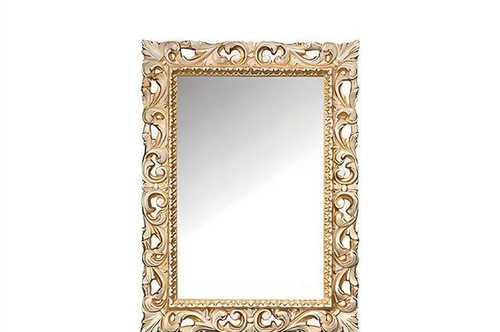 Зеркало настенное багира 2, Белое золото