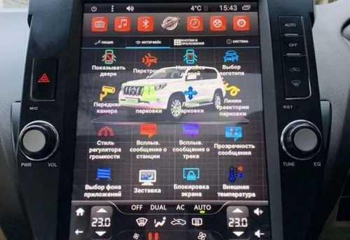 Toyota Land Cruiser Prado Tesla магнитола Android