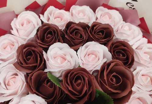Букет мыльных роз с днём рождения