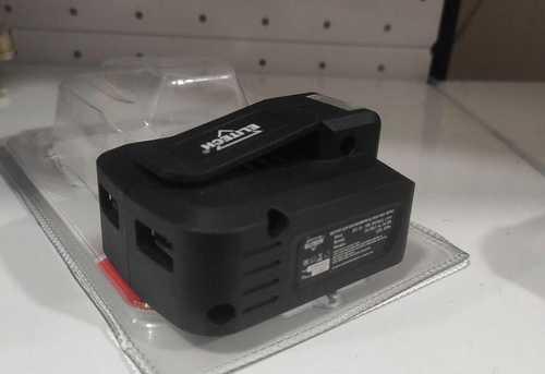 Адаптер-фонарь elitech USB для аккумулятора