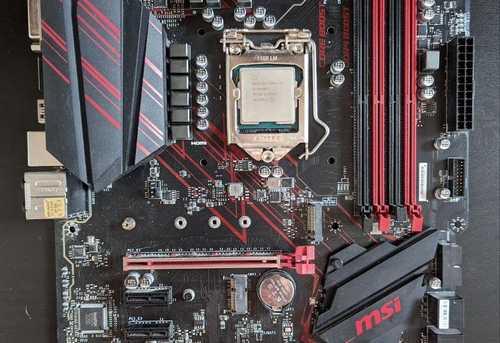 Материнская плата MSI Z390 gaming plus