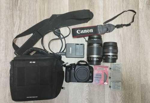 Canon EOS 500d +2 объектива