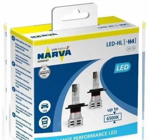 Лампа Narva LED h4 rpl2 nva x2