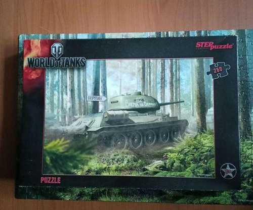 Пазл world of tanks