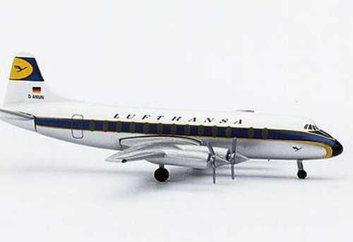 511780 Самолёт Vickers Viscount V814 Lufthansa 1:5