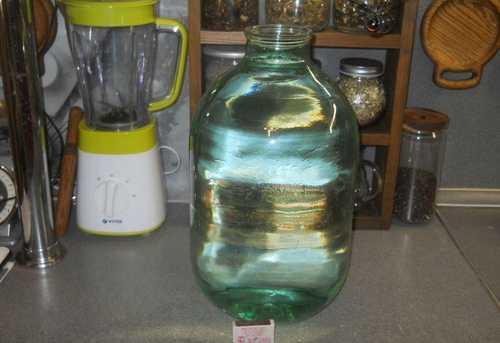 Бутыль стеклянная -10 литров
