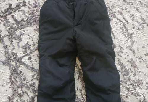 Зимние брюки на мальчика 110