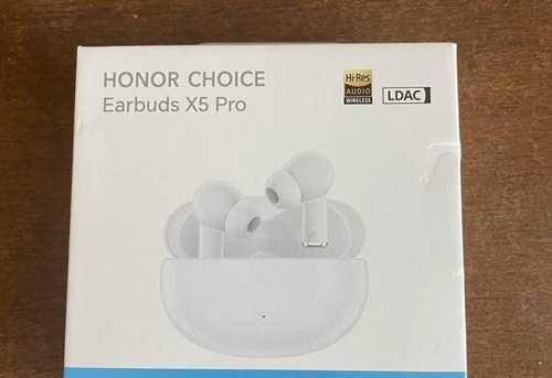 Наушники Honor Choice Earbuds x5 pro