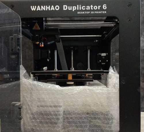 3д принтер wanhao duplicator 6