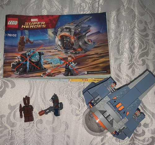 Lego marvel super heroes 76102