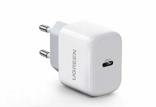 Зарядка 20Вт ugreen CD241 Mini USB-C белый